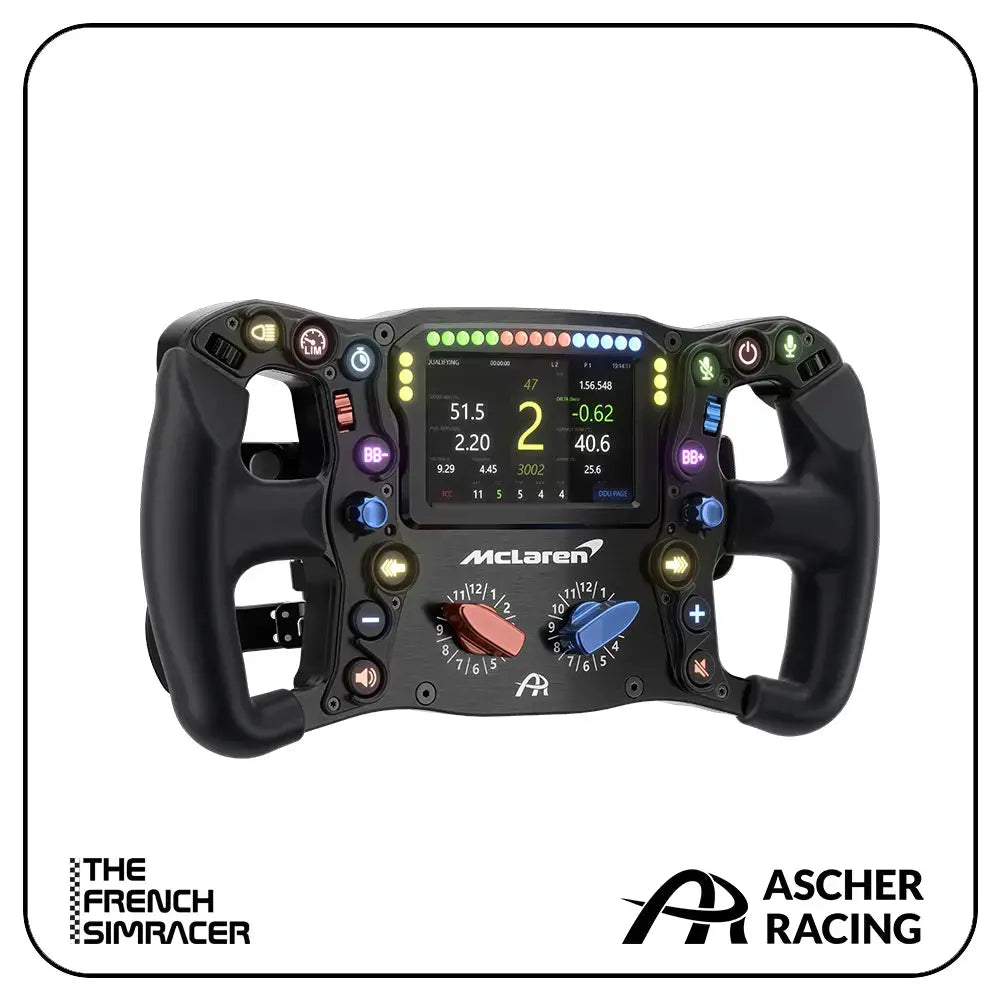 Ascher Racing Steering Wheels | The French Simracer