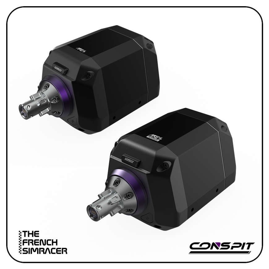 Conspit — Direct Drive, Pédaliers, Volants | The French Simracer