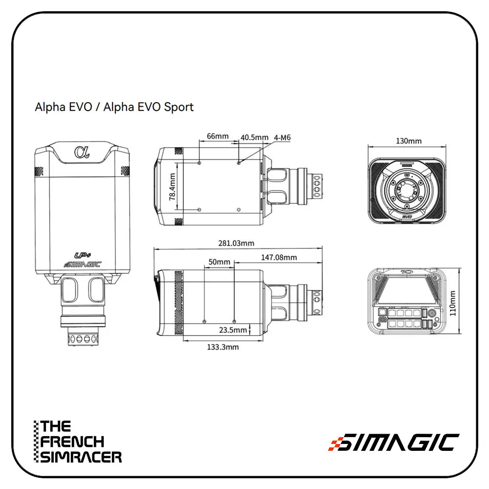 Simagic Alpha EVO Sport 9nm - The French Simracer